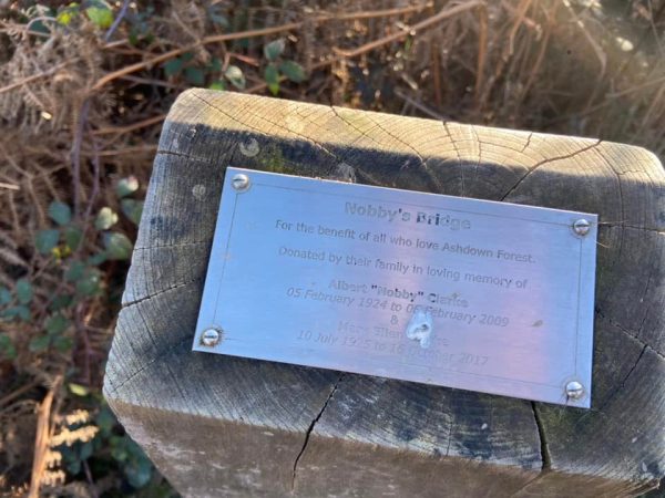 Ashdown Forest – Garden of Eden waterfall from Ellison’s Pond – Walks ...